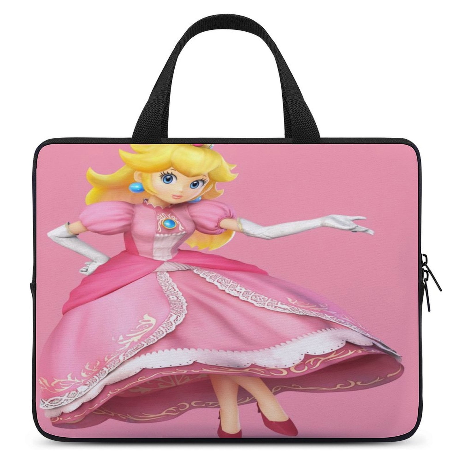 Mario Princess Peach Laptop Bag,Laptop Case Fits Up to 15 Inch,Laptop ...