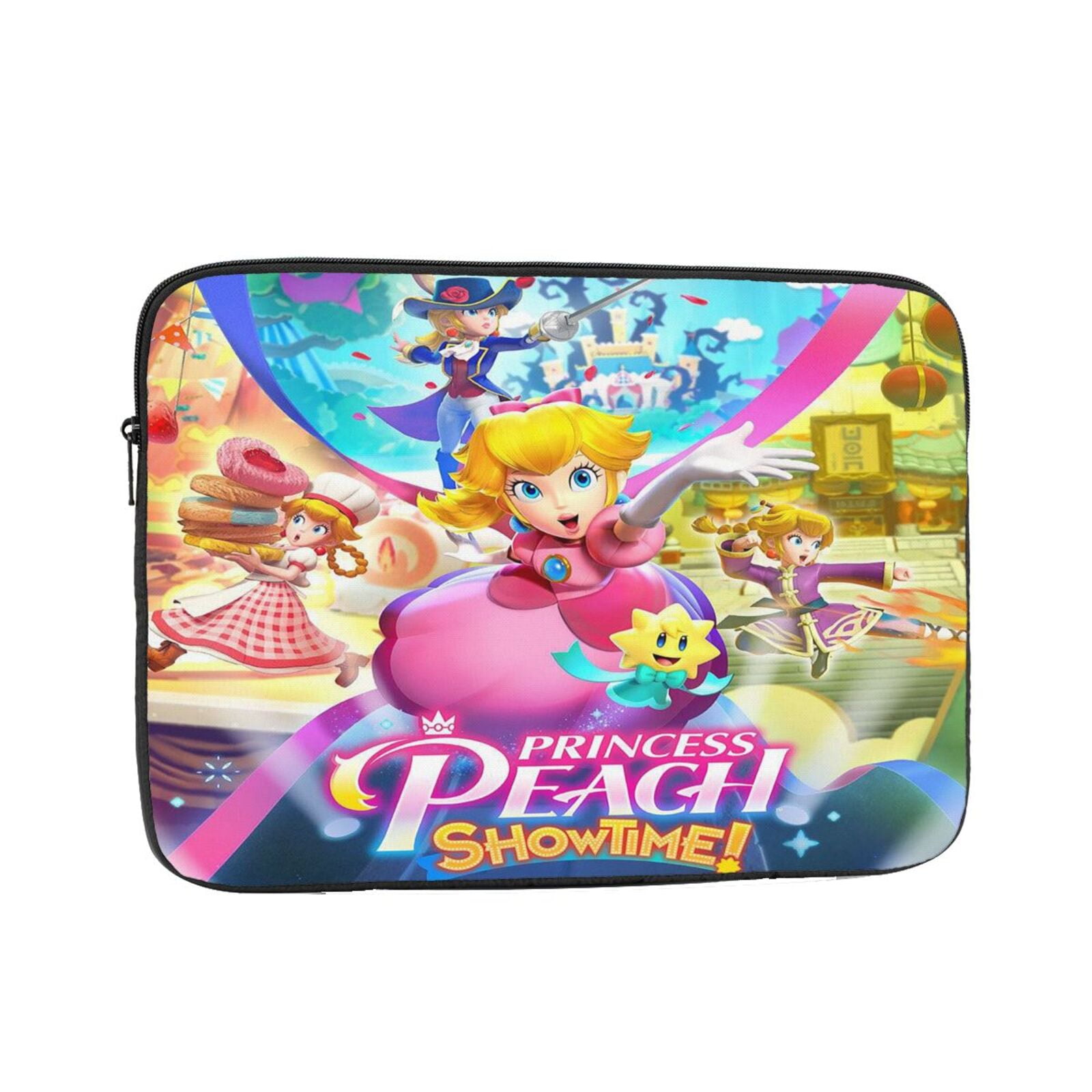 Mario Princess Peach Laptop Sleeve Case 13 Inch Laptop Bags Notebook ...
