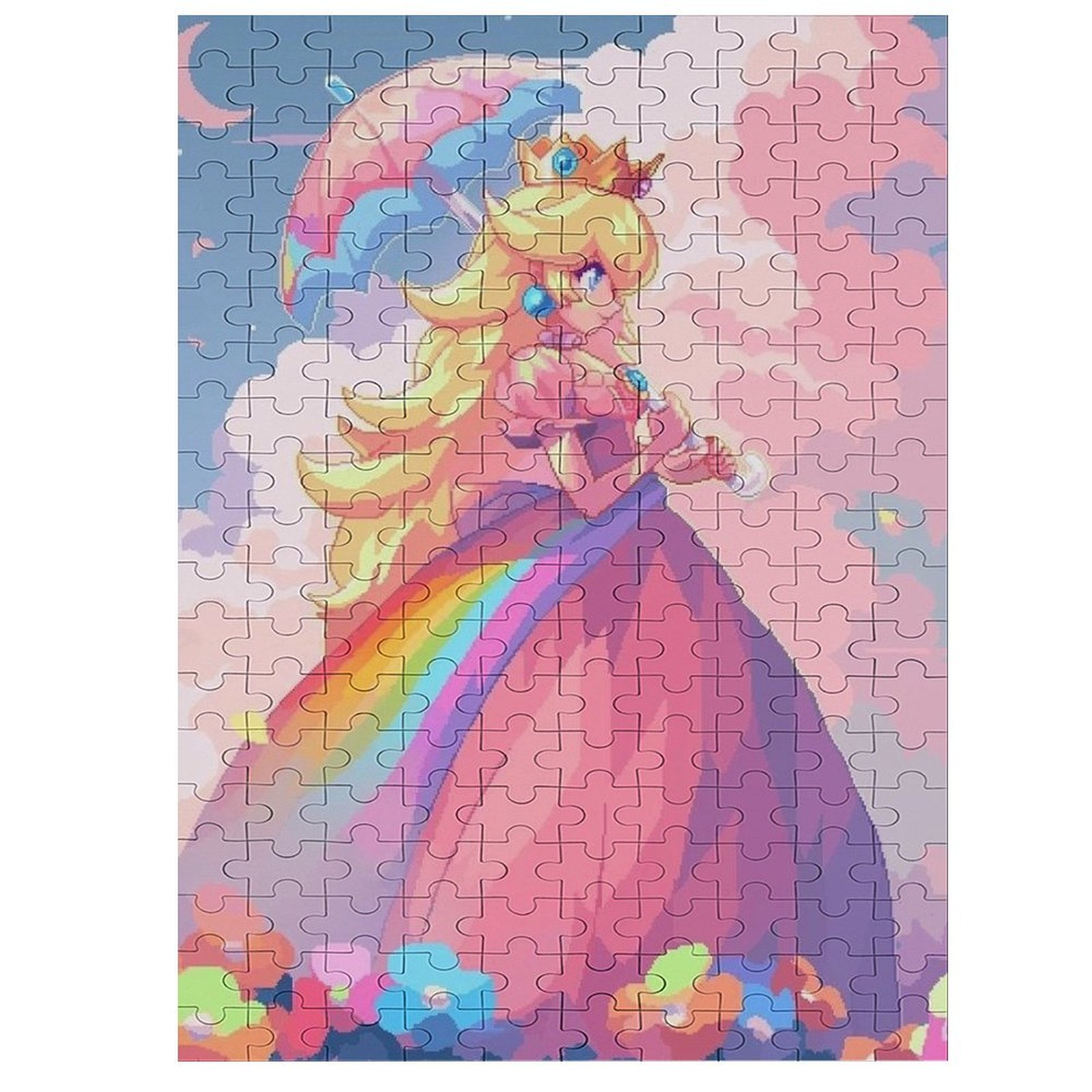 Mario Princess Peach Merch Mario Princess Peach Puzzles for Kids 200 ...