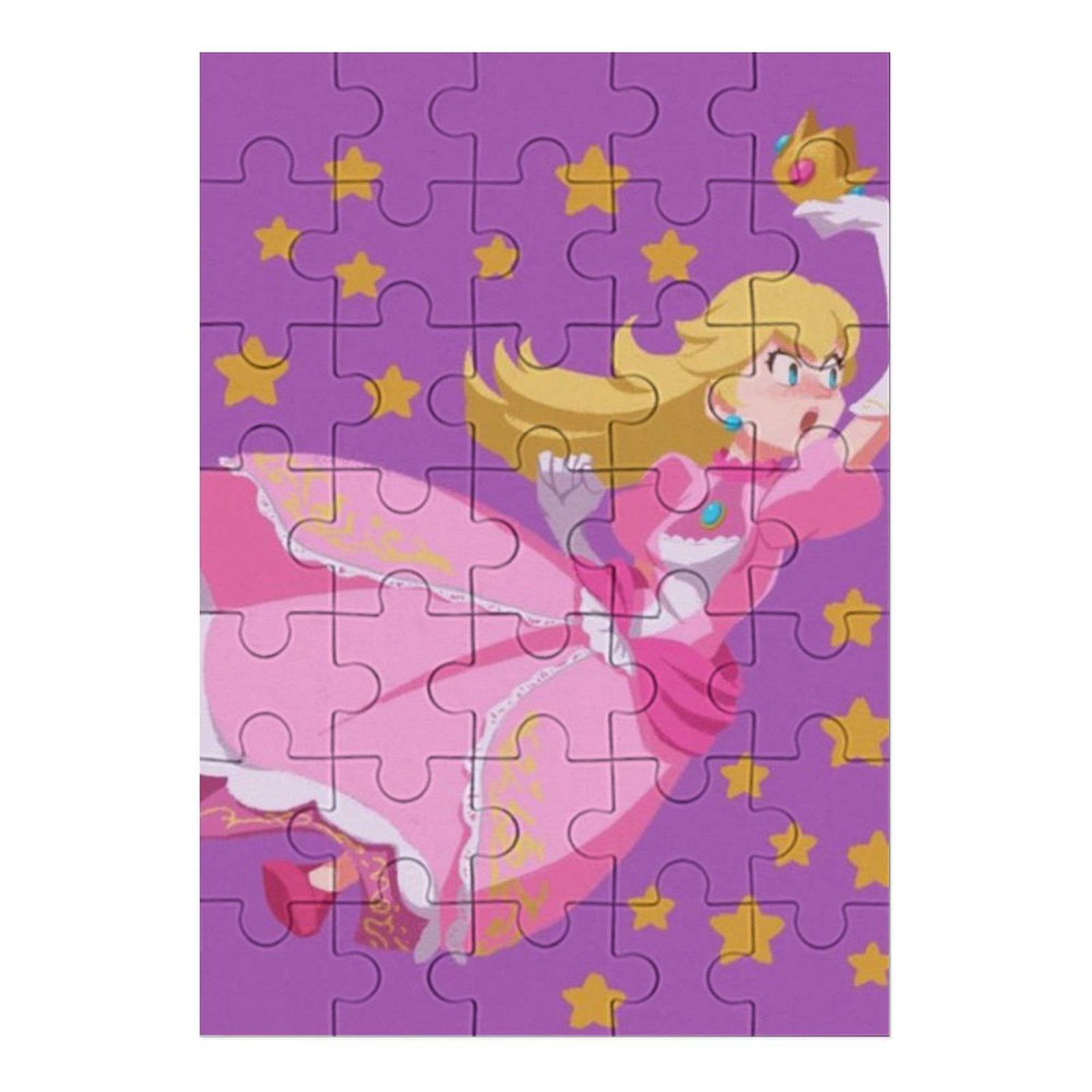 Mario Princess Peach Merch Mario Princess Peach Puzzles for Kids 35 PCS ...