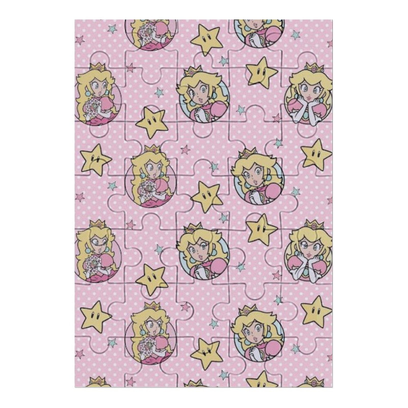 Mario Princess Peach Merch Mario Princess Peach Puzzles for Kids 35 PCS ...