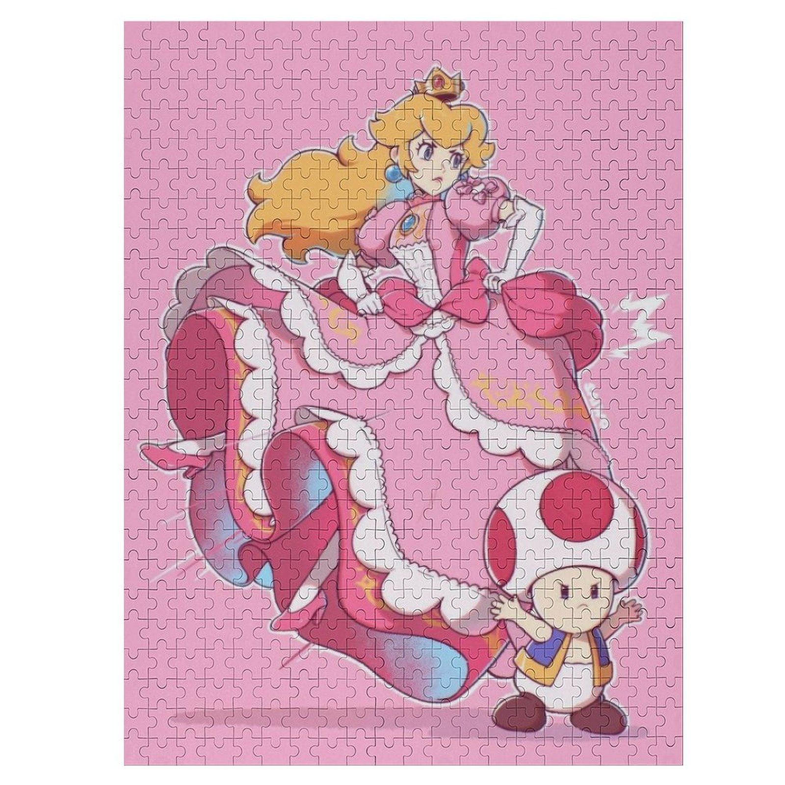 Mario Princess Peach Merch Mario Princess Peach Puzzles for Kids 500 ...