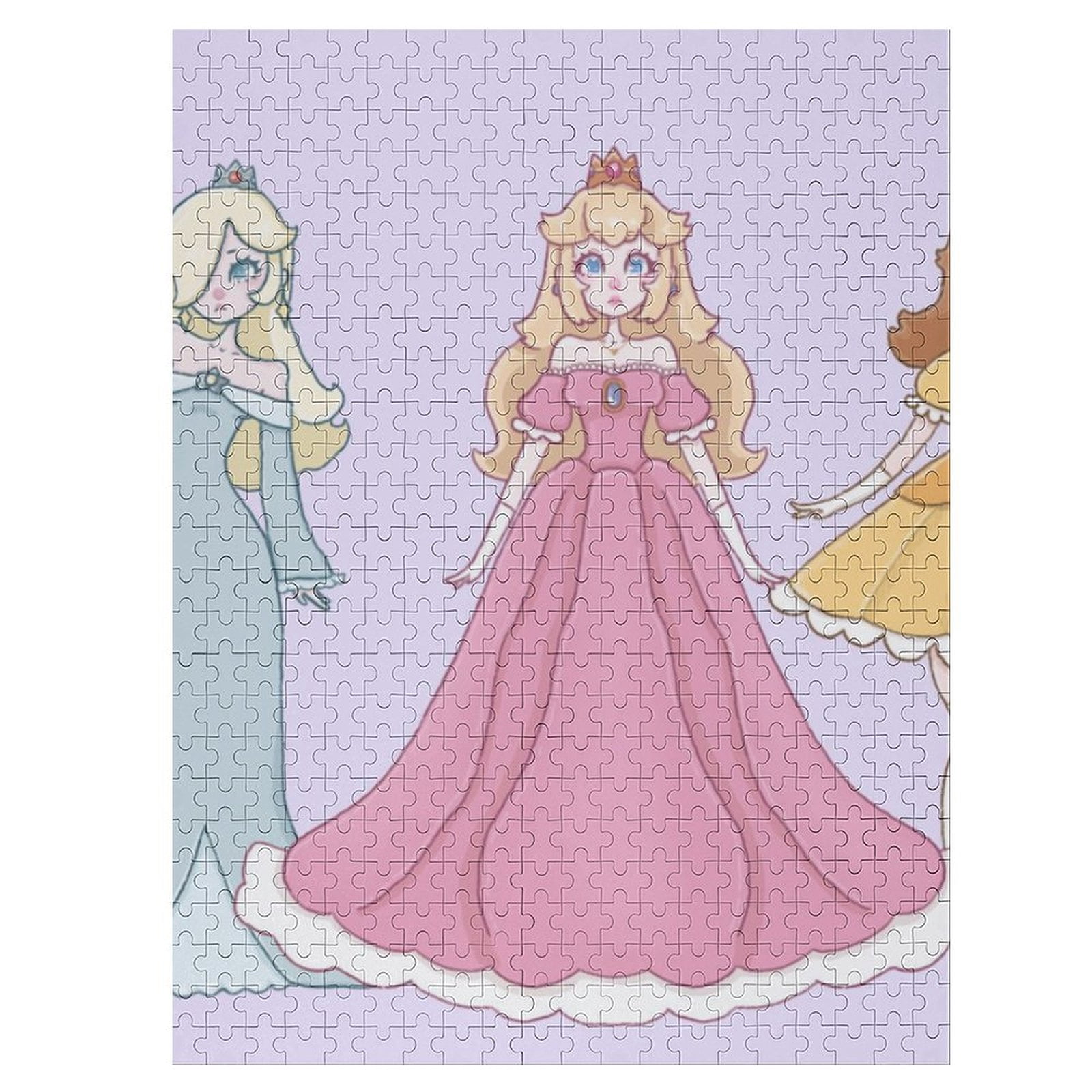 Mario Princess Peach Merch Mario Princess Peach Puzzles for Kids 500 ...