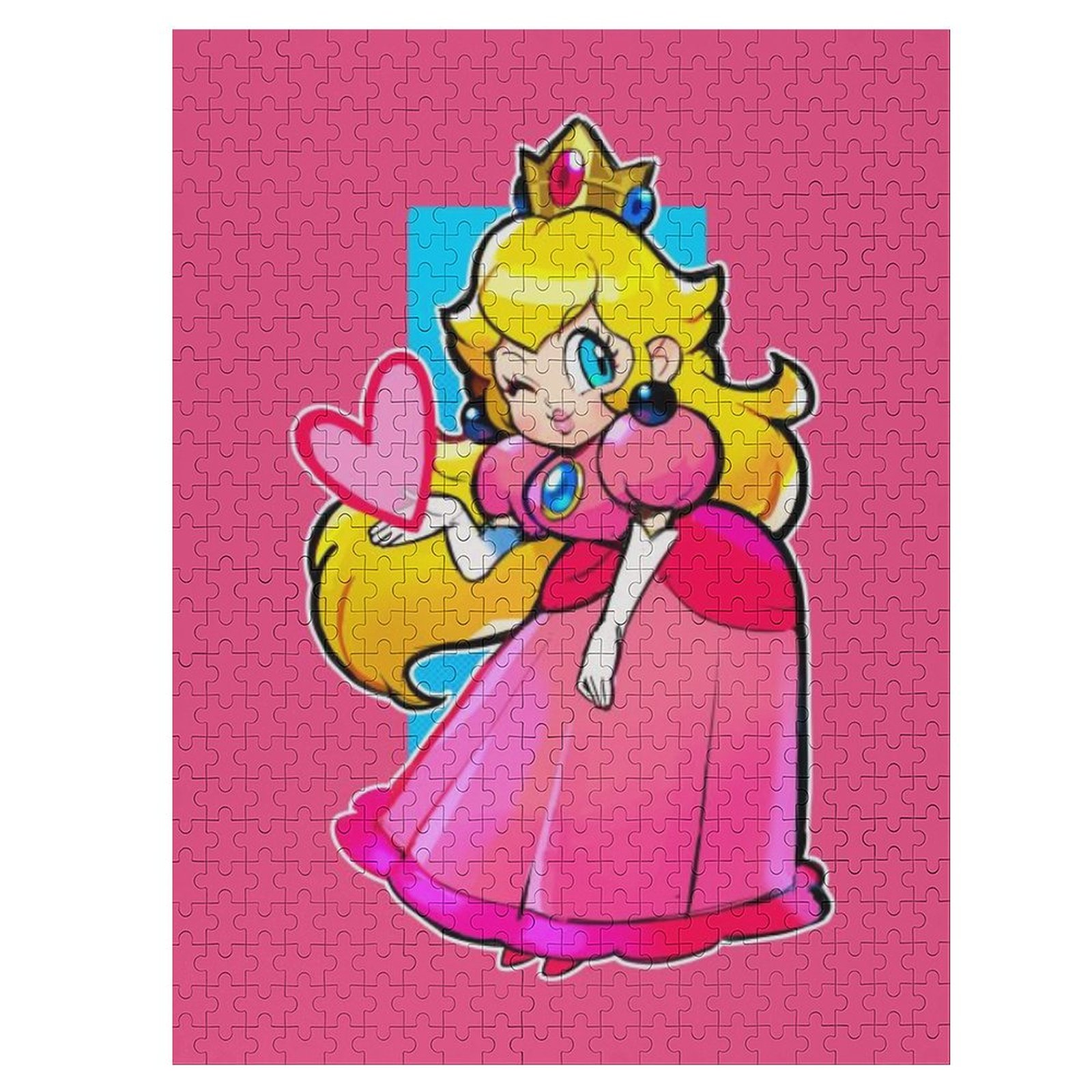 Mario Princess Peach Merch Mario Princess Peach Puzzles for Kids 500 ...