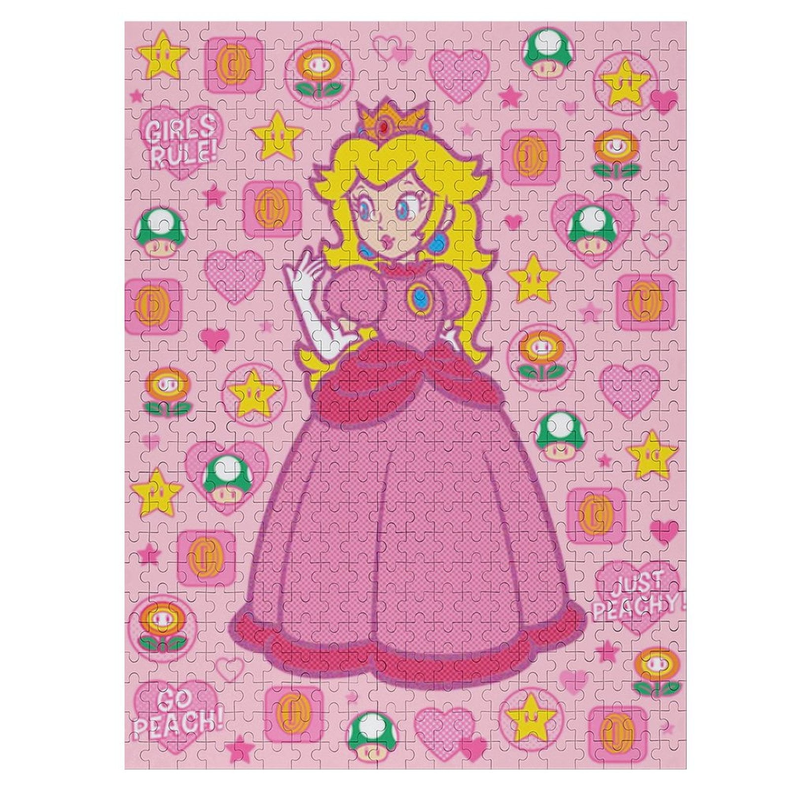 Mario Princess Peach Merch Mario Princess Peach Puzzles for Kids 500 ...