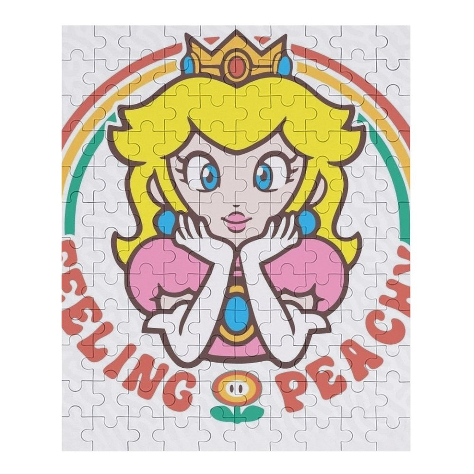 Mario Princess Peach Merch Mario Princess Peach Puzzles for Kids 70 PCS ...