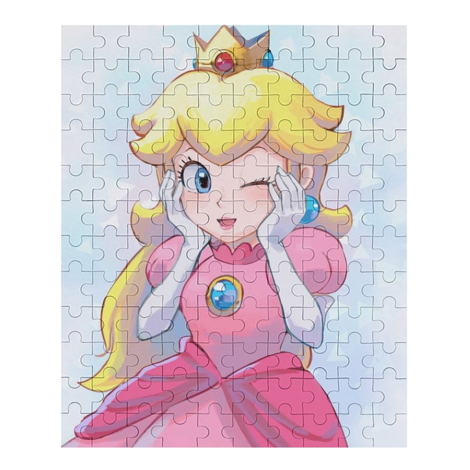 Mario Princess Peach Merch Mario Princess Peach Puzzles for Kids 70 PCS ...