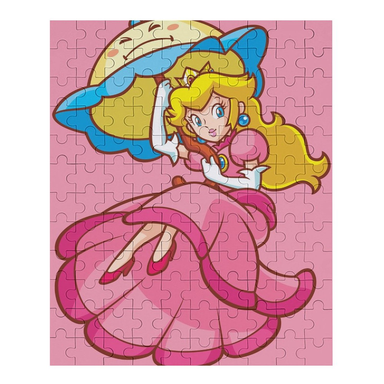 Mario Princess Peach Merch Mario Princess Peach Puzzles for Kids 70 PCS ...
