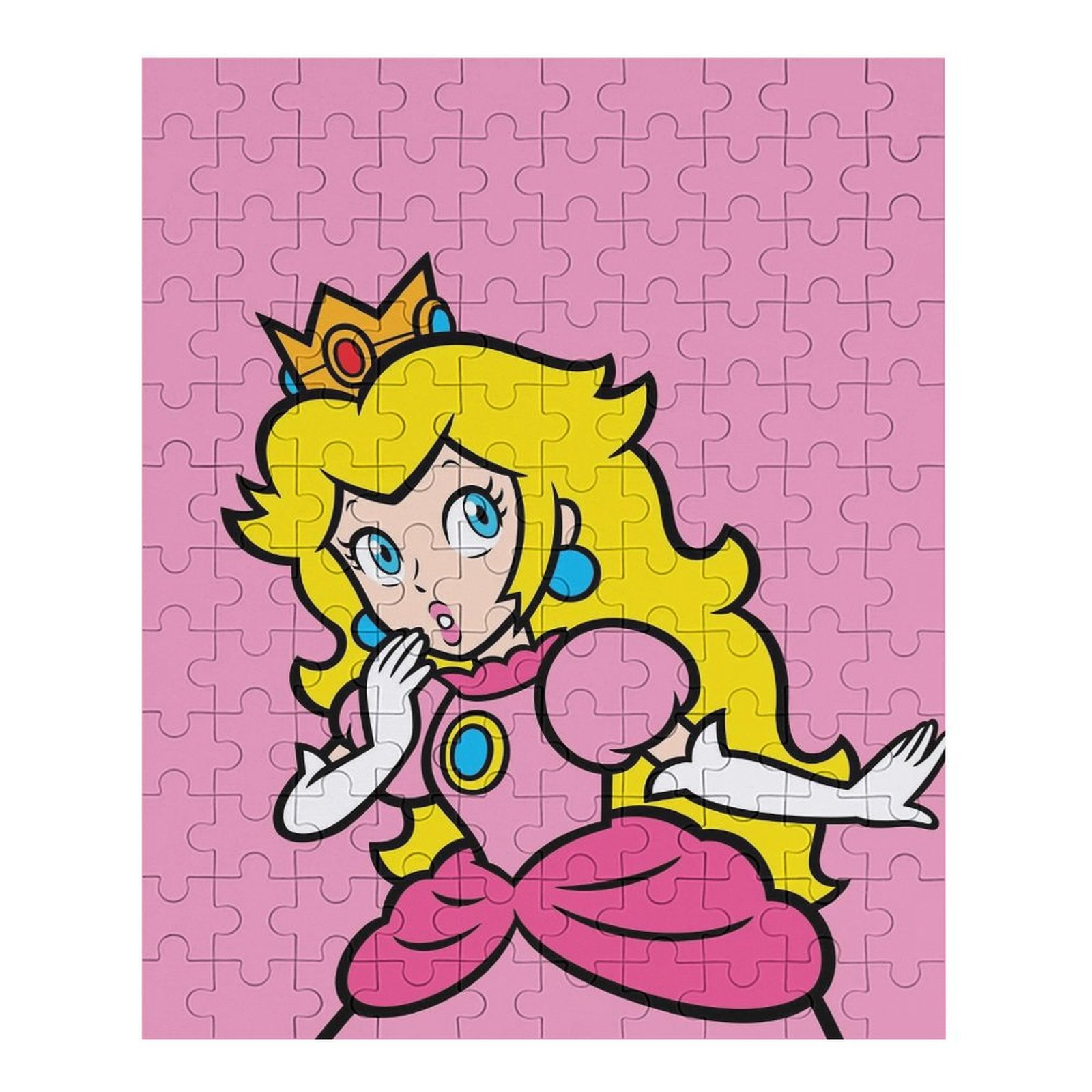 Mario Princess Peach Merch Mario Princess Peach Puzzles for Kids 70 PCS ...