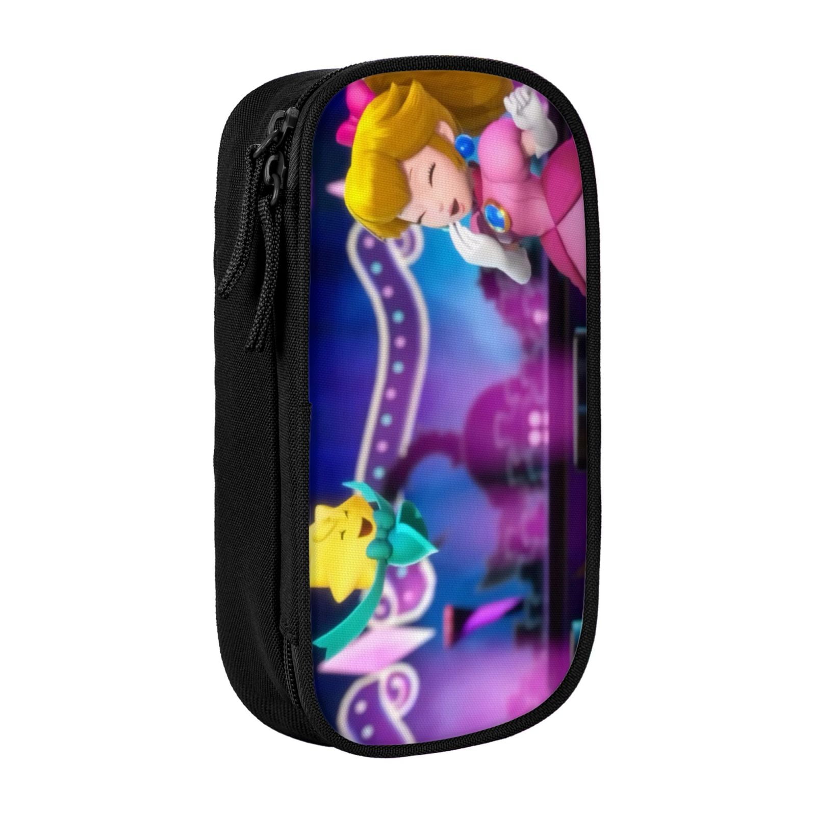 Mario Princess Peach Pencil Case,Pencil Pouch,Big Pencil Bag Pouch Box ...