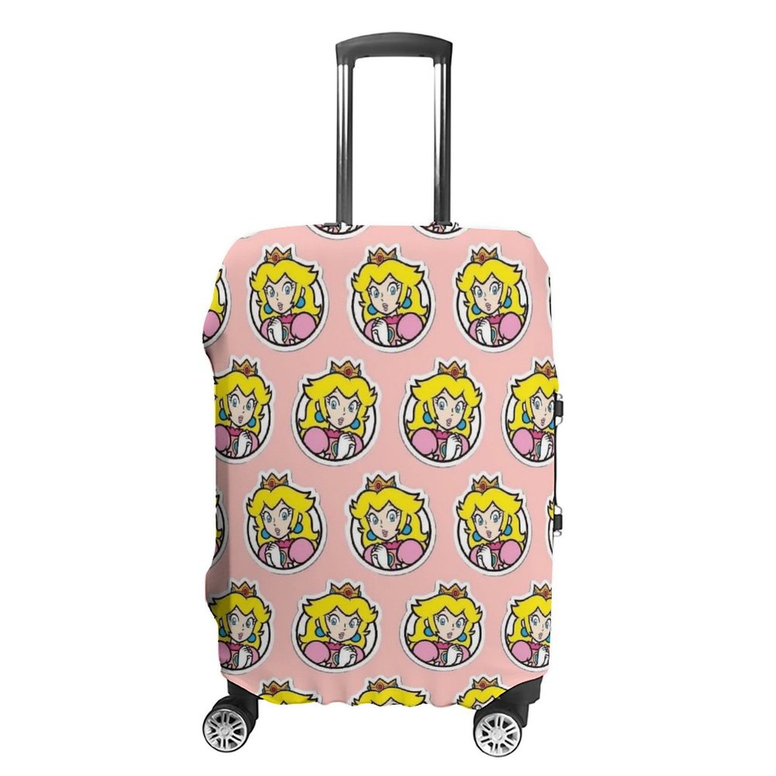 Mario Princess Peach Travel Luggage Cover Luggage Cover fits XL ...