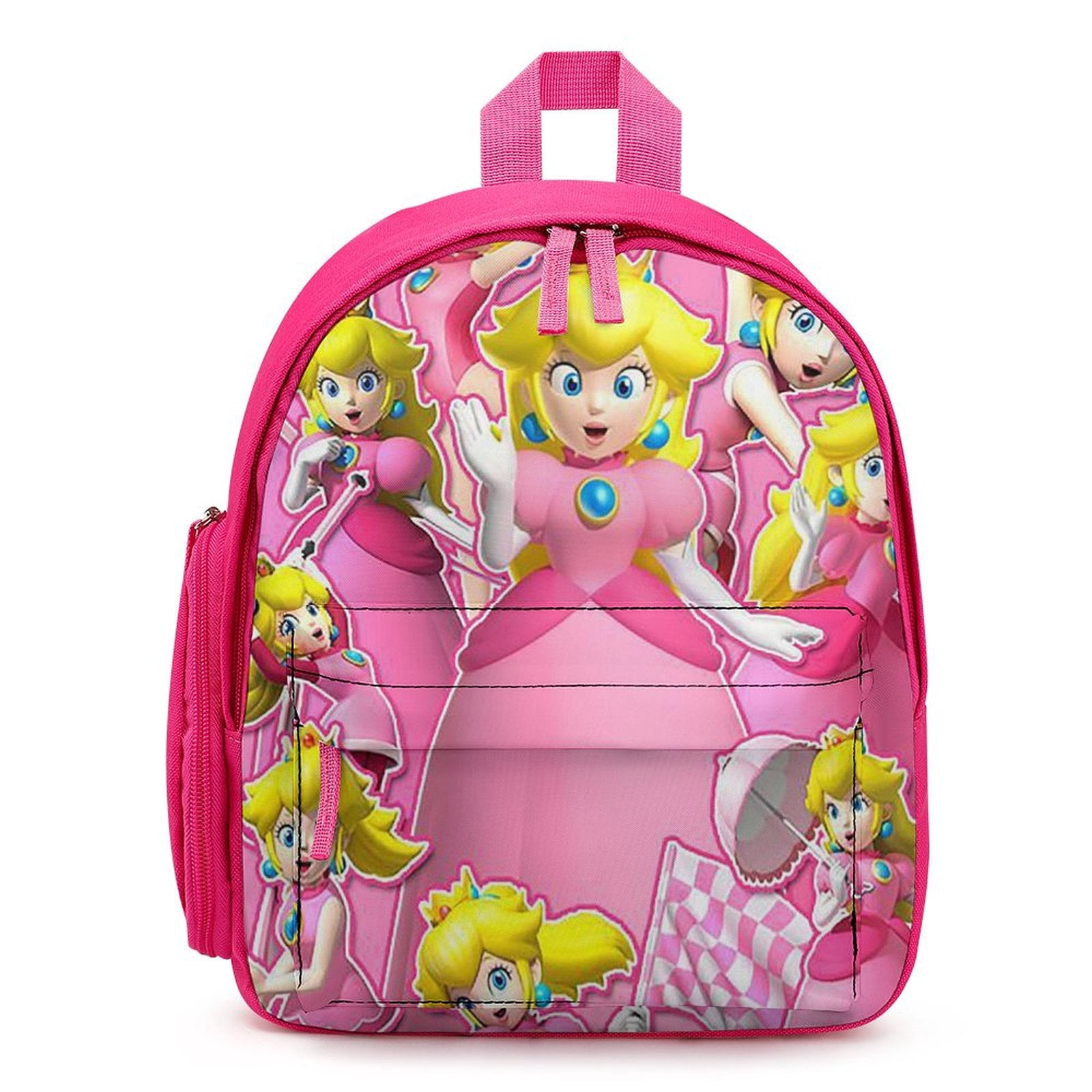Mario Princess Peach Women's mini backpack for school pink0 - Walmart.com