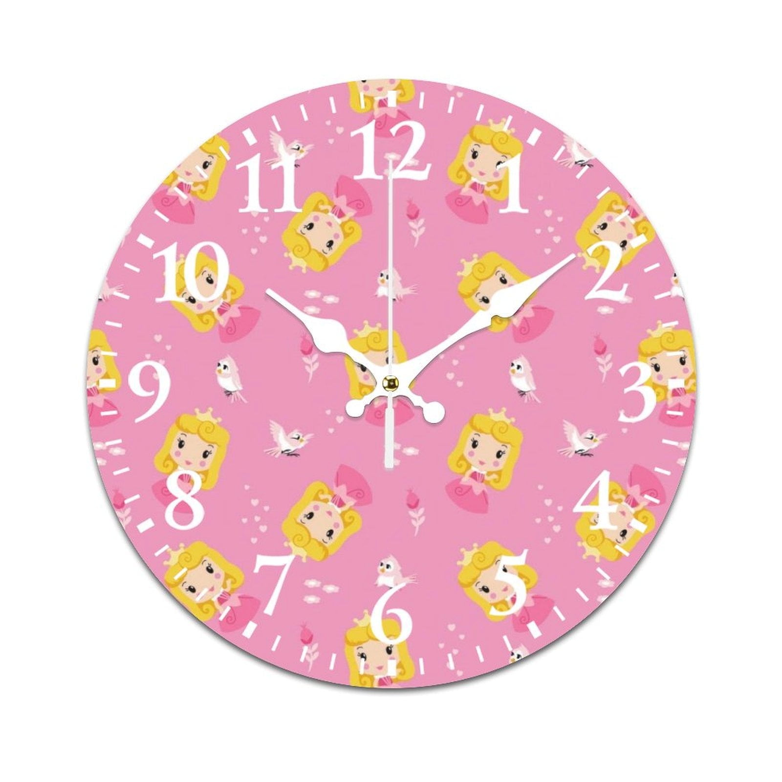 Mario Princess Peach wall clocks battery operated decorative 30cm/11 ...