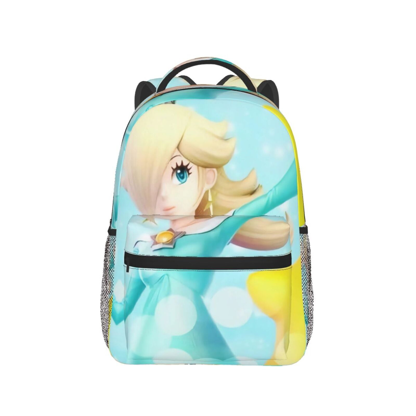 Mario Princess Rosalina blue Backpack,Fabric & PVC Backpack with ...