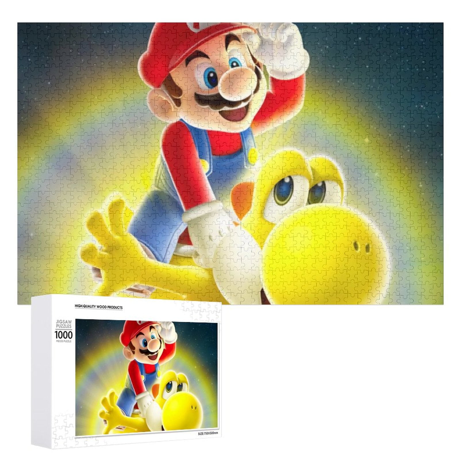 Mario Puzzles for Adults 1000 Pieces,Challenging Puzzle Perfect for ...