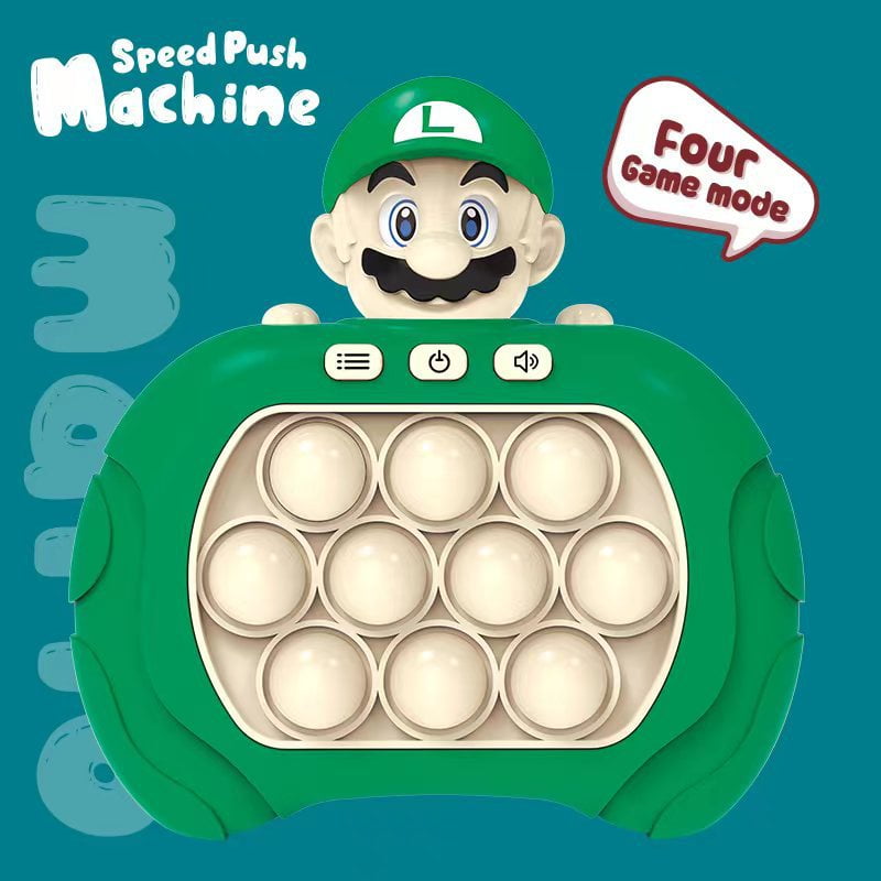 Mario Quick Push Game Toys Handheld Fast Speed Push Game for Boys Girls ...