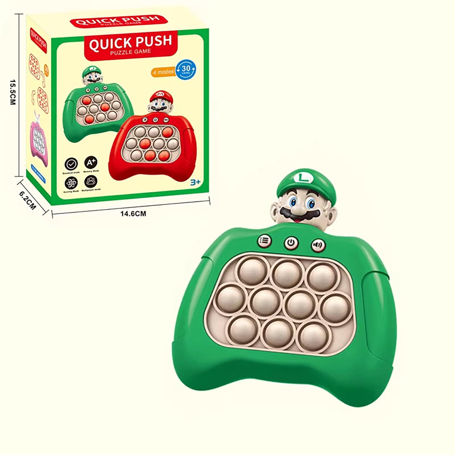 Mario Quick Push Game Toys Handheld Fast Speed Push Game for Boys Girls ...