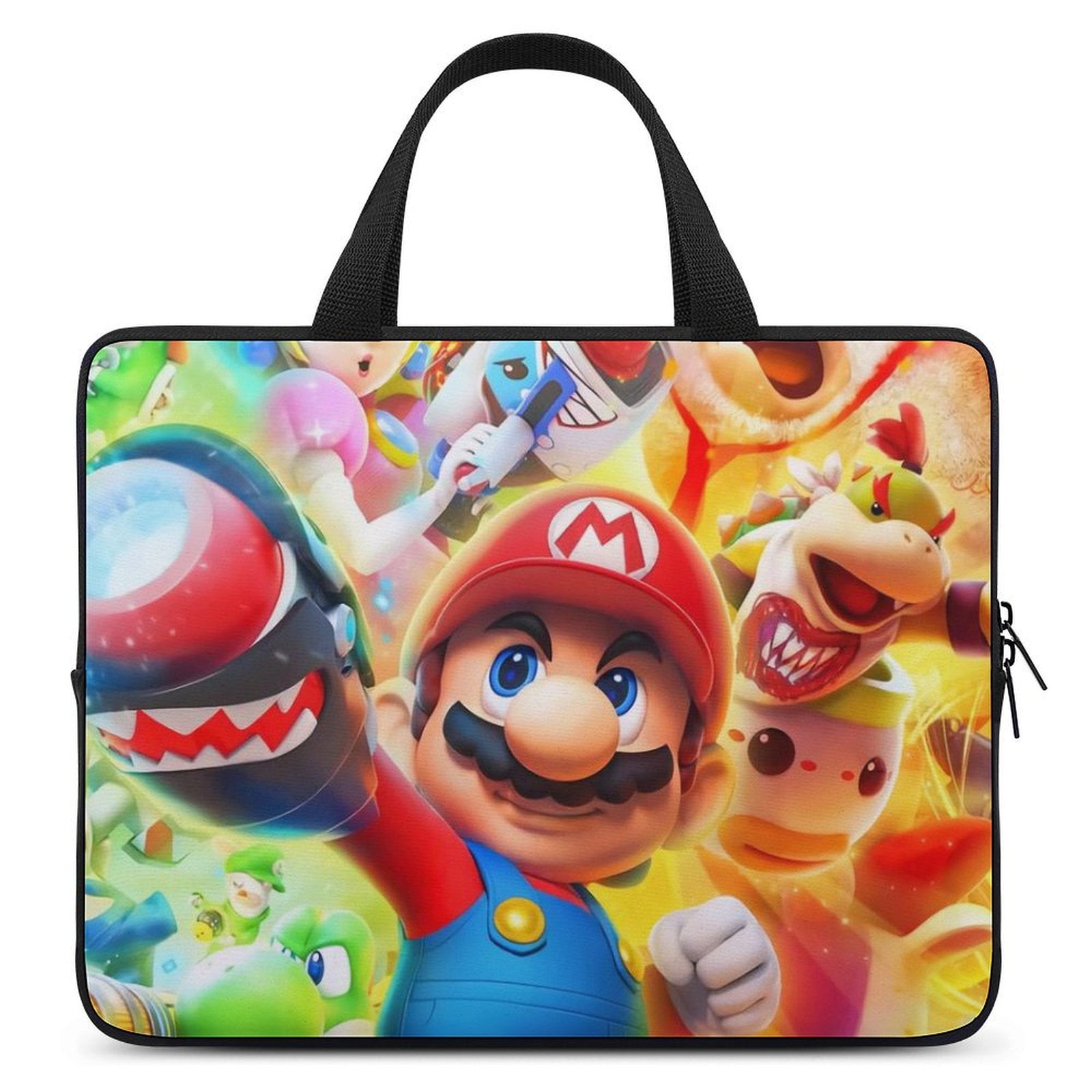 Mario Rabbids Kingdom Battle 12 Inch Laptop Bag,Expandable Computer Bag ...