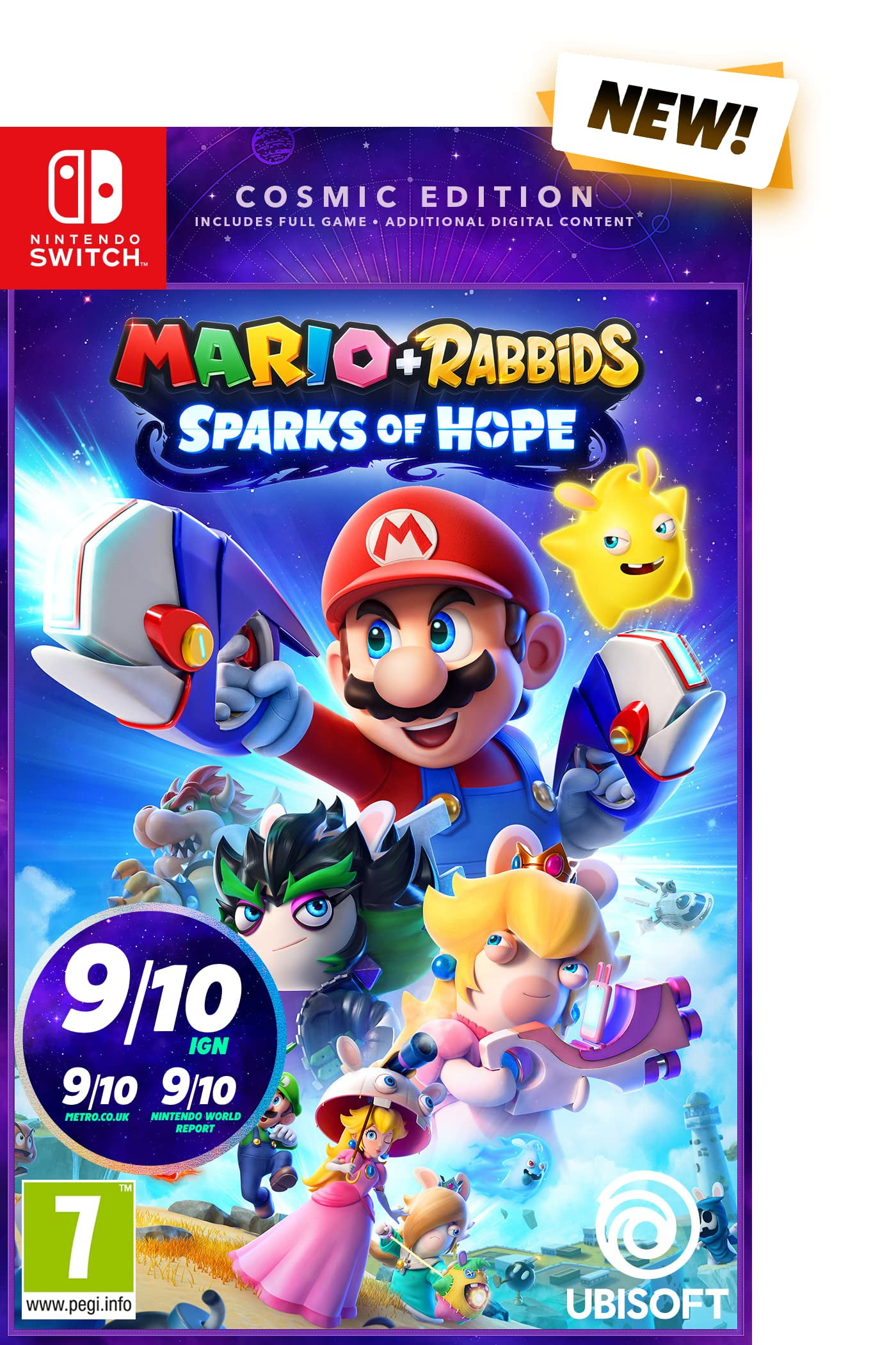 Mario + Rabbids Sparks Of Hope Cosmic Edition Nintendo Switch (Non-US ...