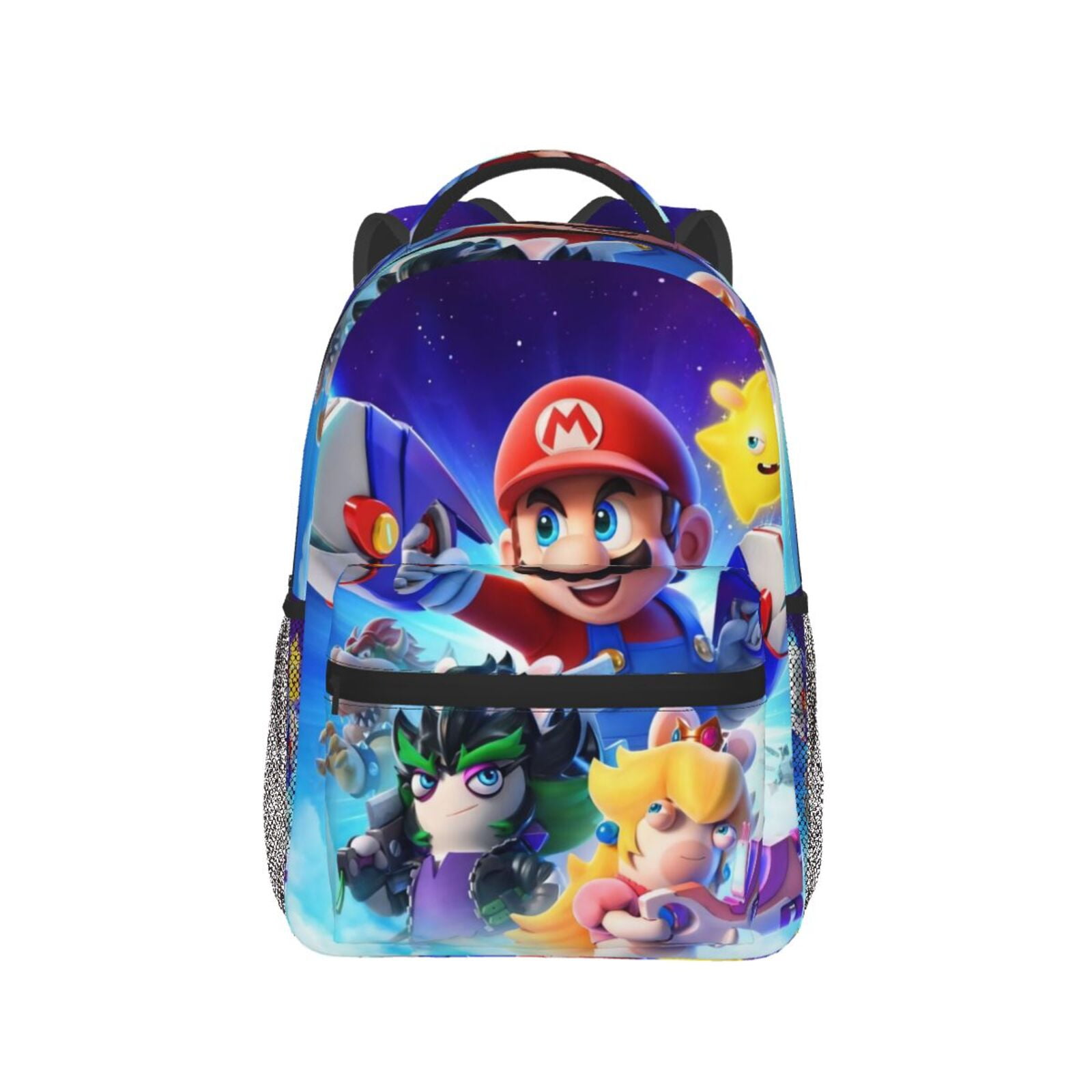 Mario Rabbids Sparks of Hope Backpack,Polyester Canvas Casual Laptop ...