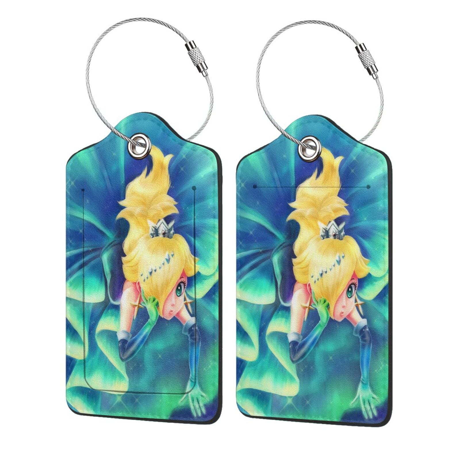 Mario Rosalina 6 Luggage Tags for Suitcases Travel ID Identification ...