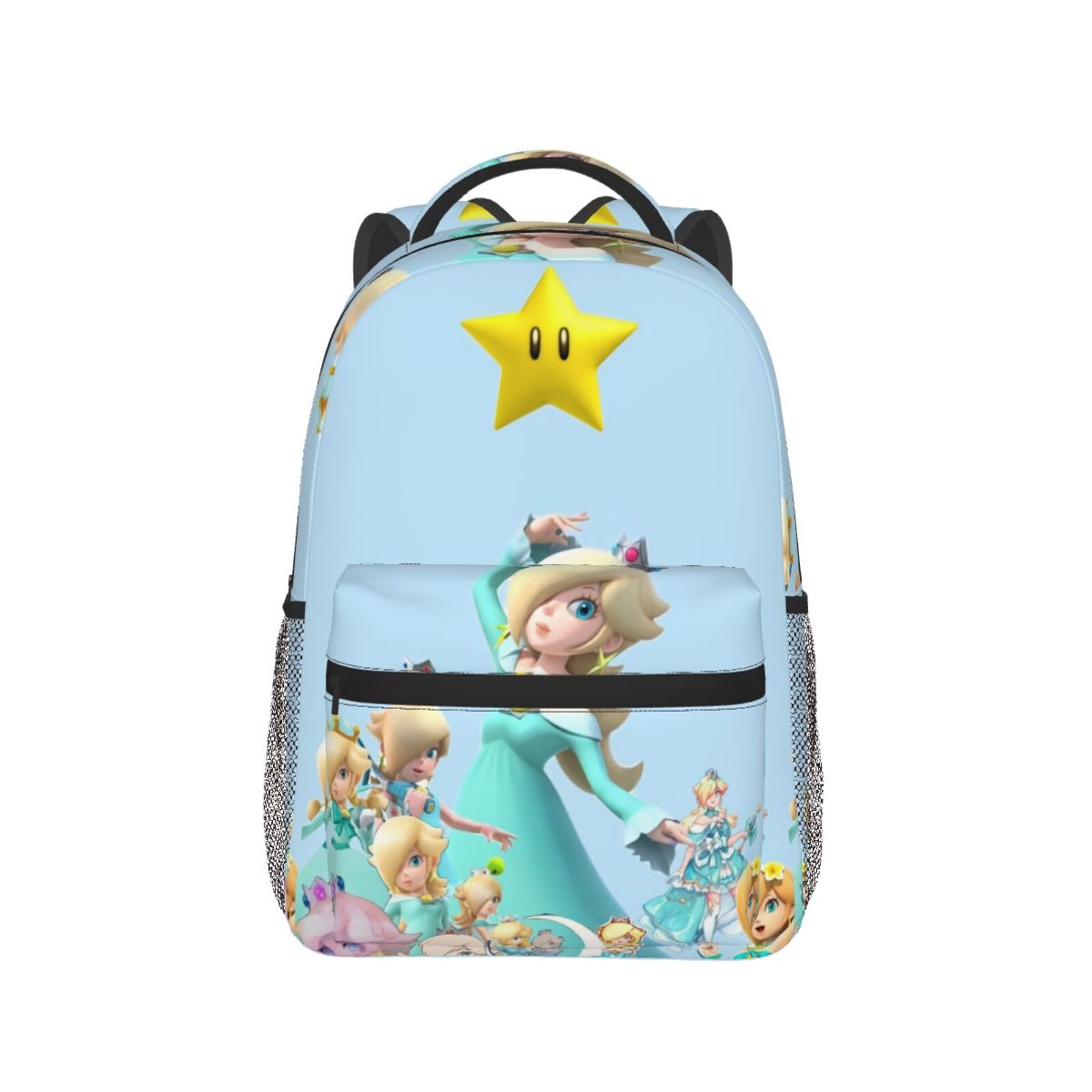 Mario Rosalina Backpack,Daypack Cute Cartoon Travel Backpack with ...