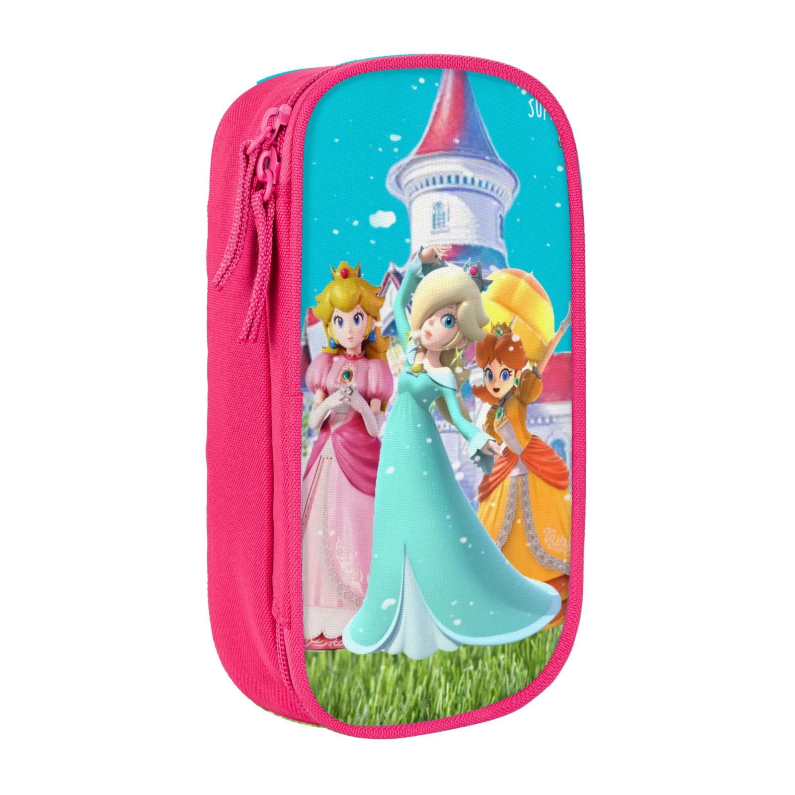 Mario Rosalina Princess Peach Pencil Case,Pencil Pouch,Extra Big Pencil ...