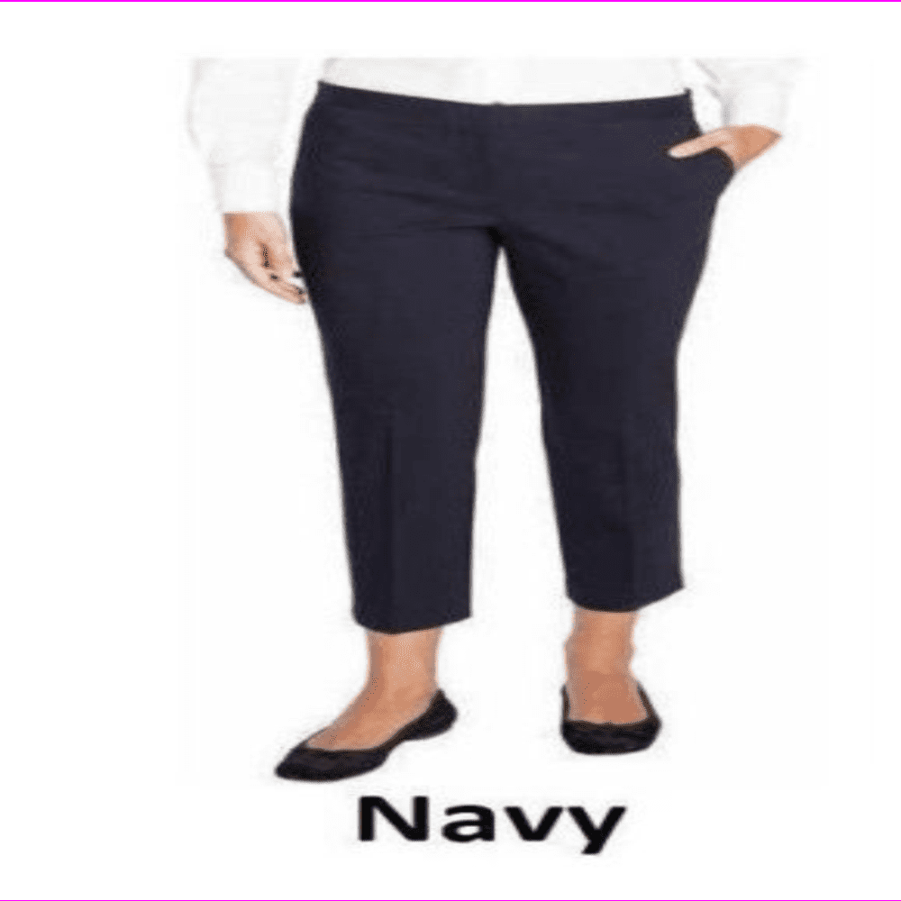 Mario Serrani Comfort Stretch Slim Fit Pants w/ Tummy Control 14/27 ...