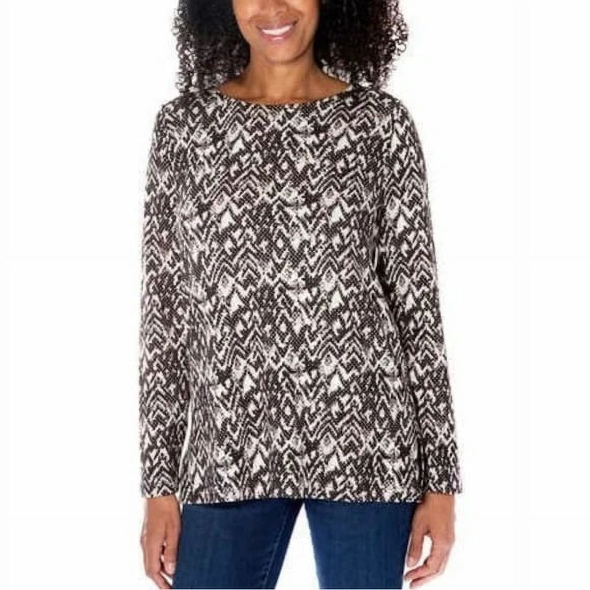 Mario Serrani Women's Crew Neck Long Sleeve Top Size: XL - Walmart.com