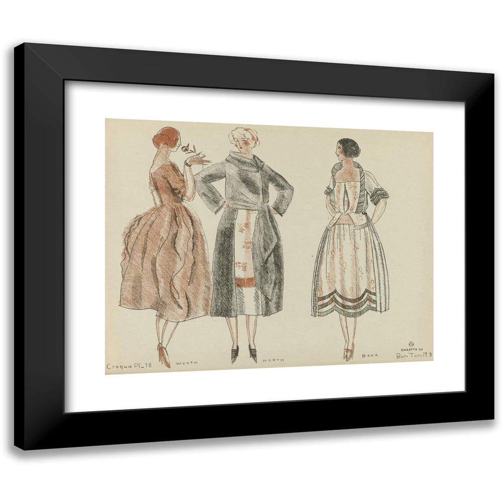 Mario Simon 18x15 Black Modern Framed Museum Art Print Titled - Worth ...