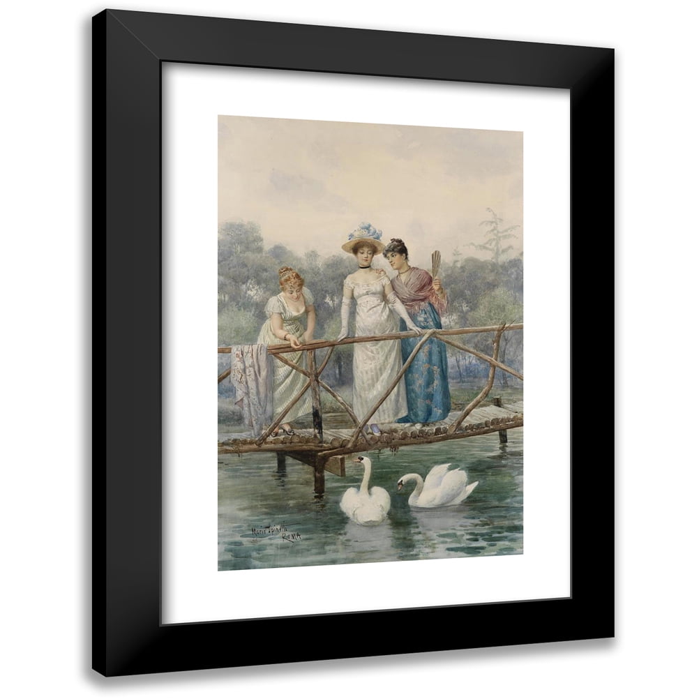 Mario Spinetti 13x18 Black Modern Framed Museum Art Print Titled ...