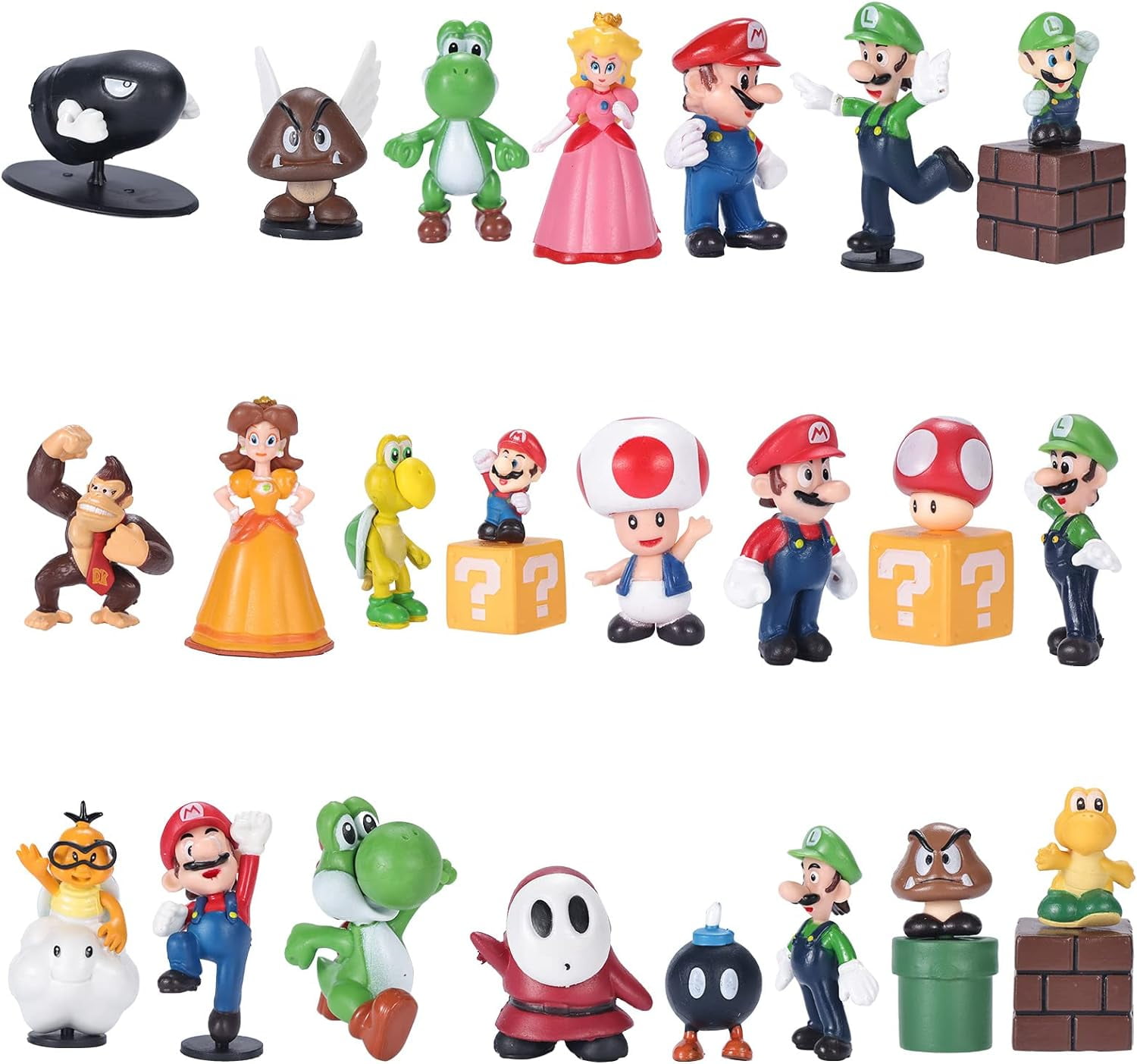 Mario Toy Bros Super Mary Princess, Turtle, Mushroom, Orangutan, Super ...