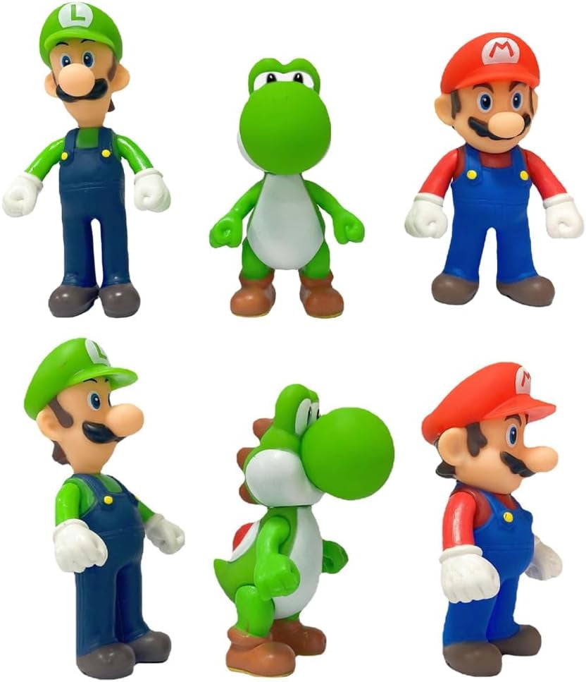 Mario Toys Action Figures, Mario Bros Toys, Super Mary Figures, Brother ...