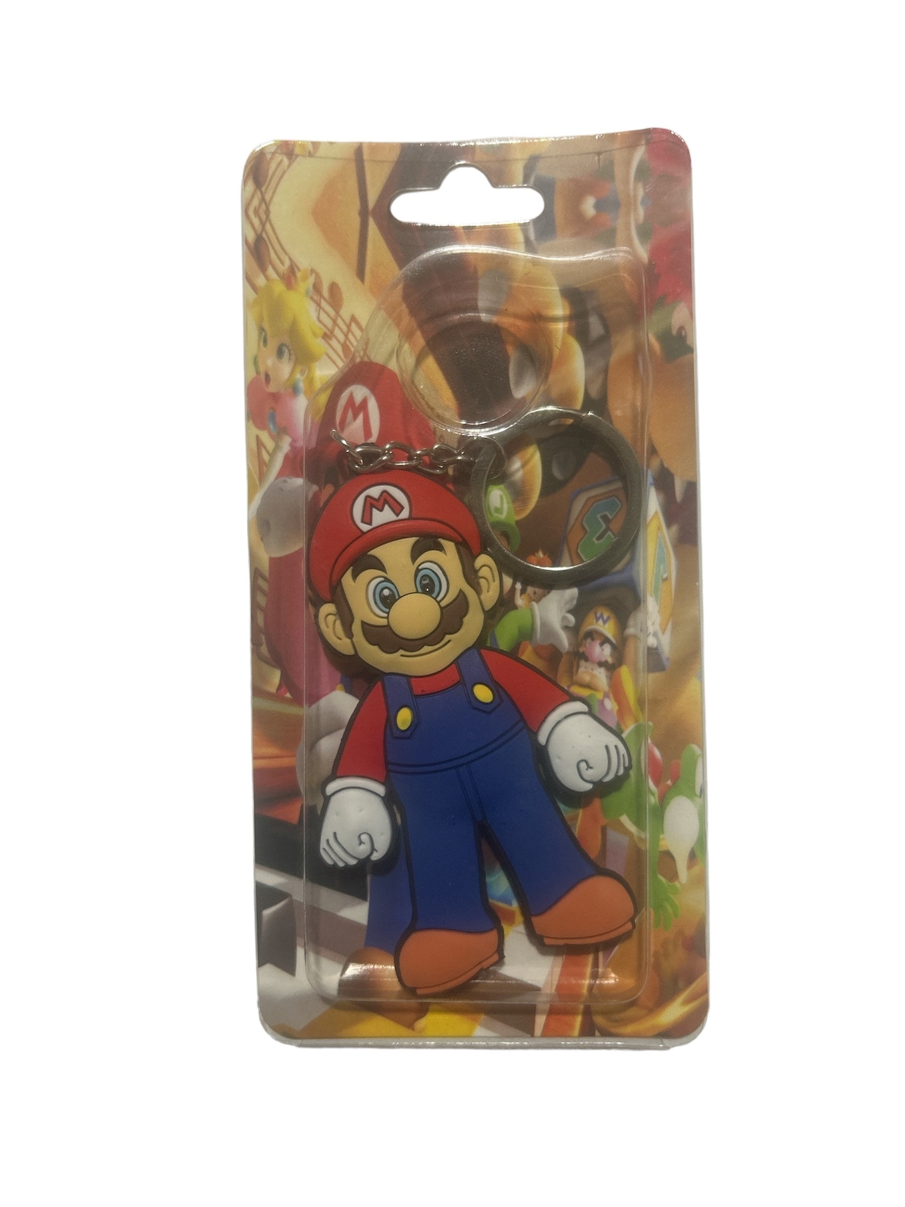 Mario Vinyl Keychain - Full Body - Super Mario Bros - Keyring Included ...