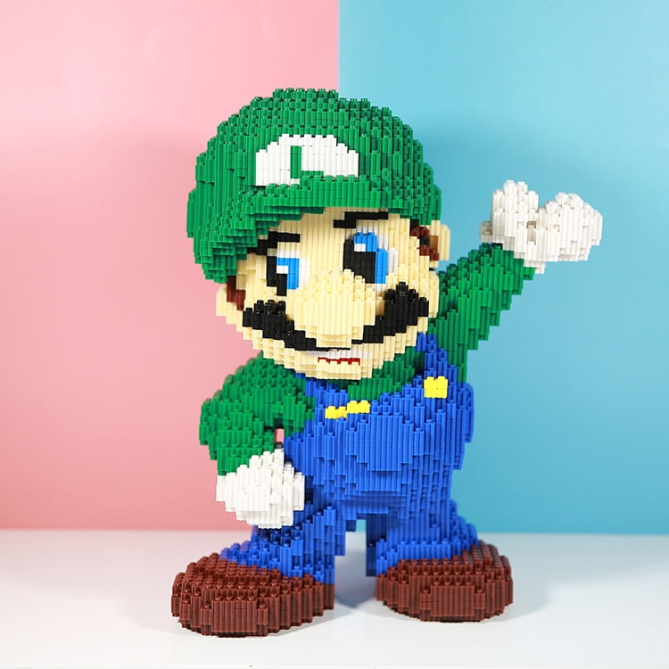 Mario Yoshi Building Blocks Set Mini Micro Building Toys 3d Puzzles ...