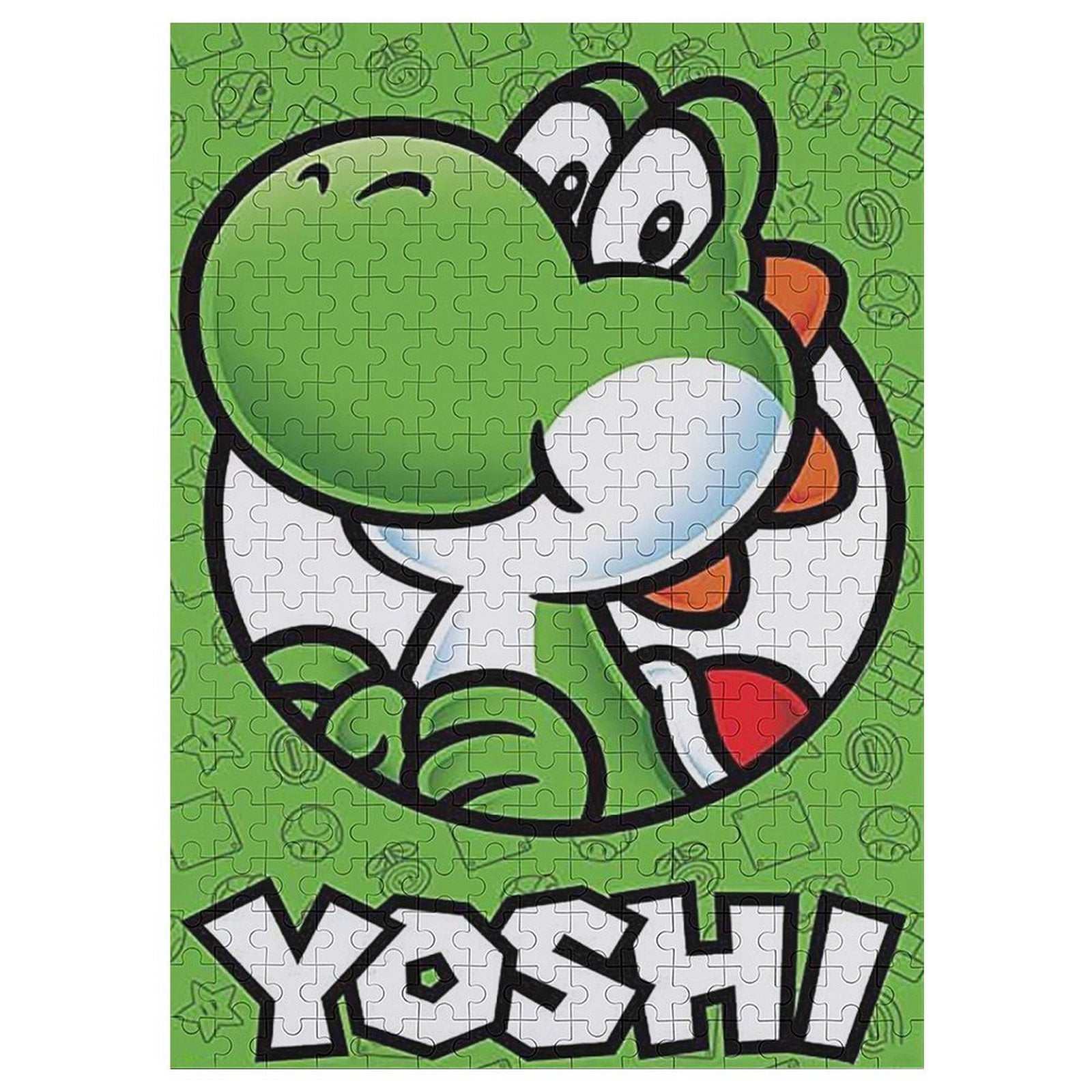 Mario Yoshi Jigsaw Puzzles for Kids Mario Yoshi Merch 300 PCS Puzzles ...