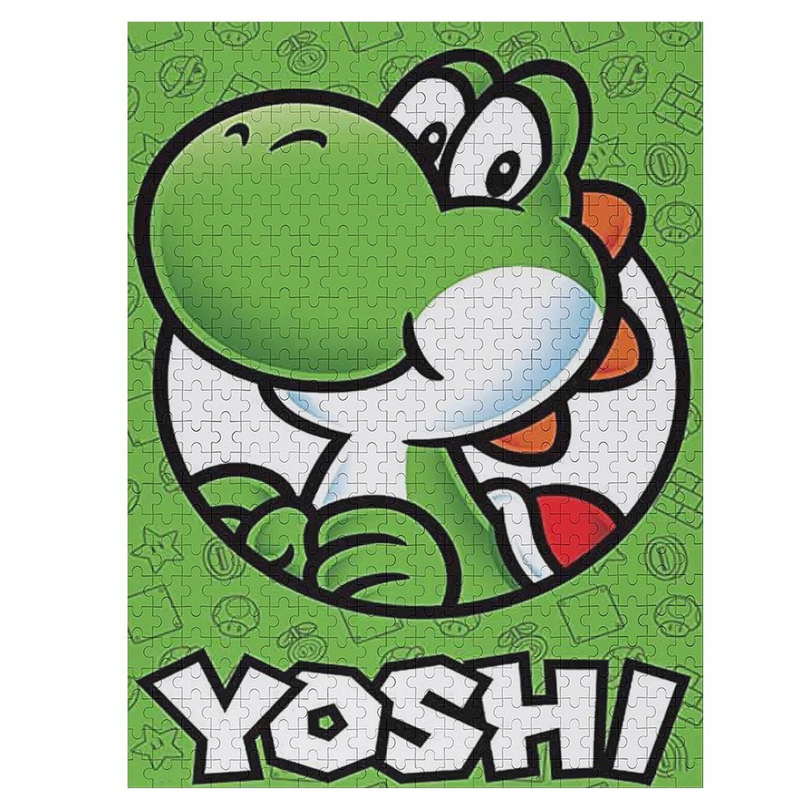 Mario Yoshi Jigsaw Puzzles for Kids Mario Yoshi Merch 500 PCS Puzzles ...