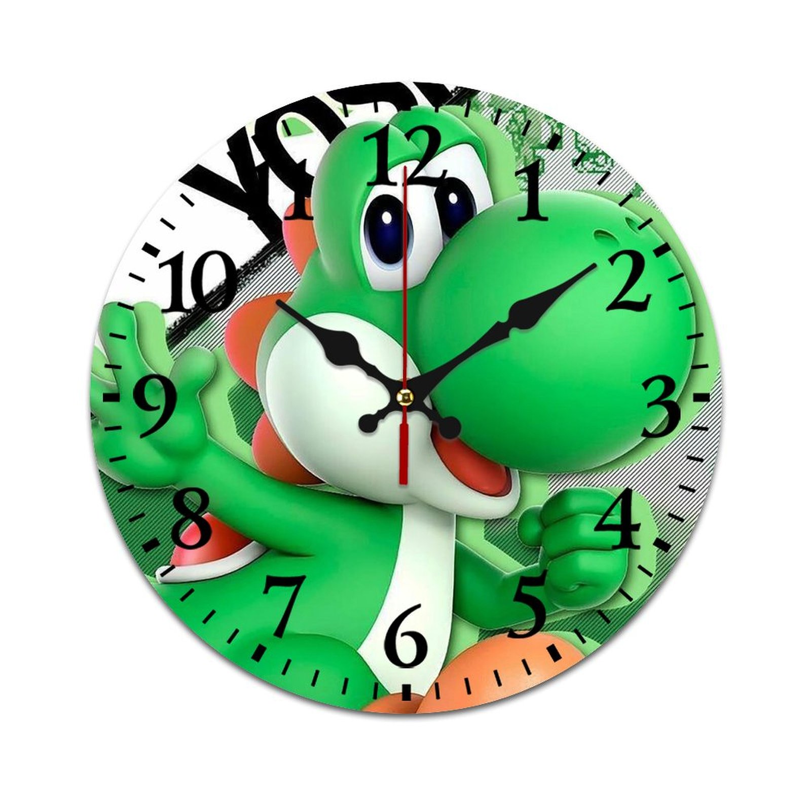 Mario Yoshi wall clocks battery operated decorative 34cm/13.39in ...