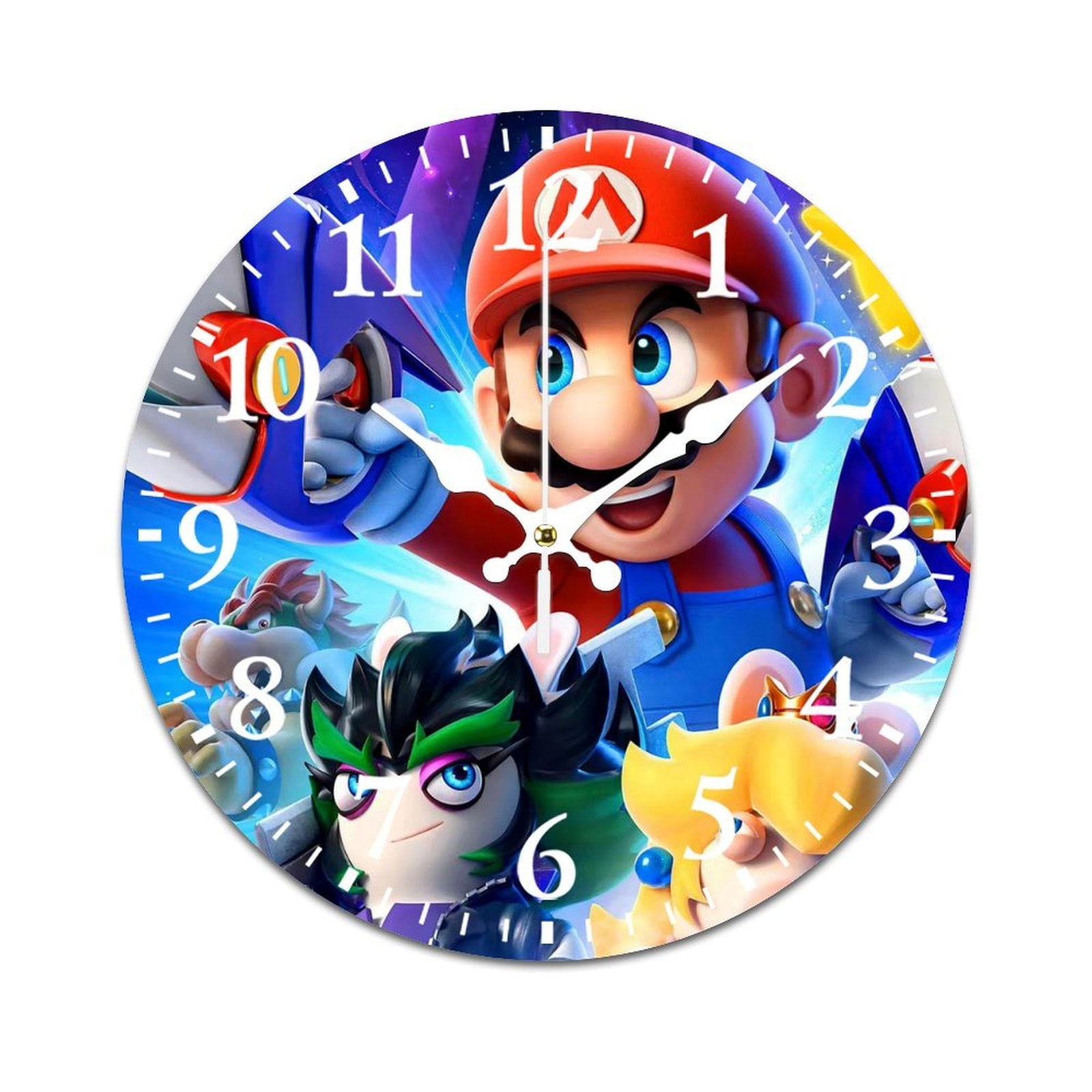 Mario wall clocks battery operated decorative 30cm/11.8in - Walmart.com
