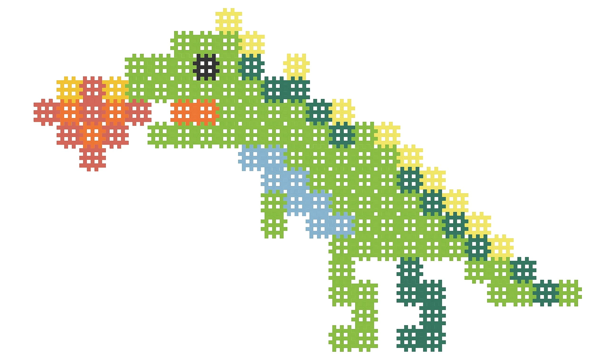 Marioinex Dinosaur Construction Puzzle OIF8 150 Interlocking Micro ...