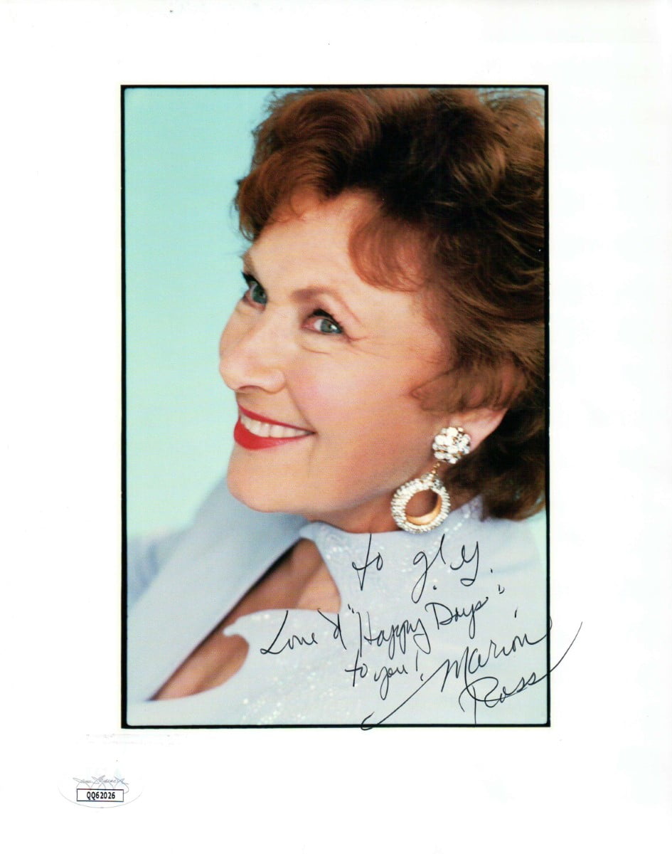 Marion Ross Signed Autographed 8X10 Photo Happy Days Mrs. C JSA QQ62026 ...