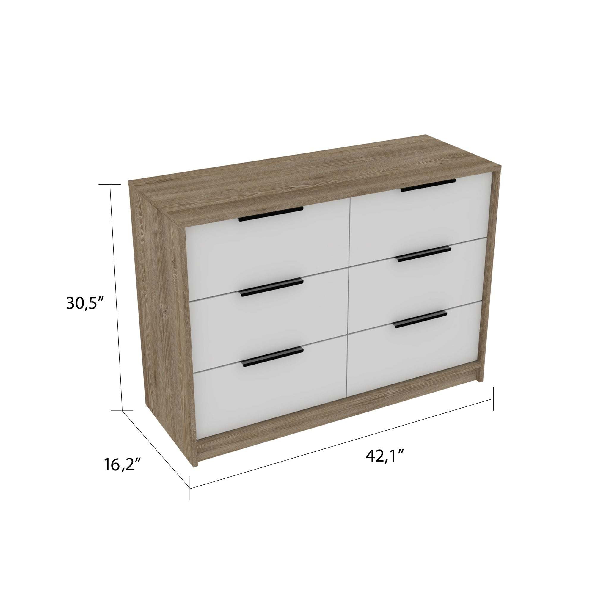 Marion Slide And Pull Dresser; Four Drawers - Walmart.com