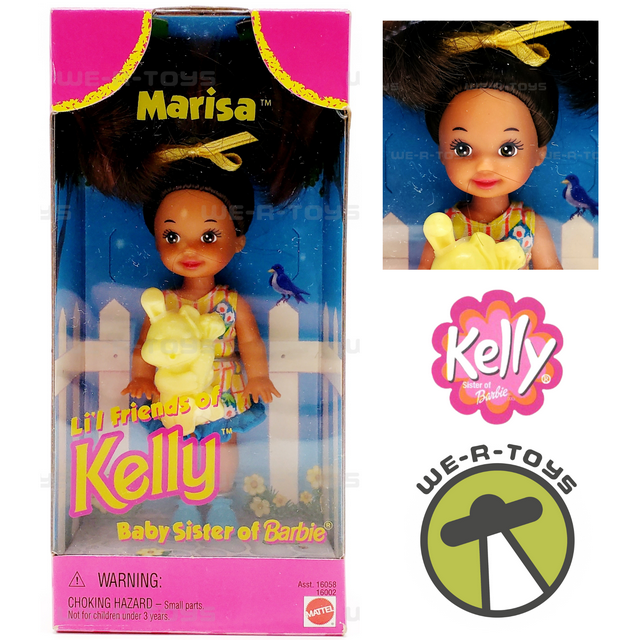 Marisa Li'l Friend of Kelly Doll Barbie 1996 Mattel 16058 - Walmart.com