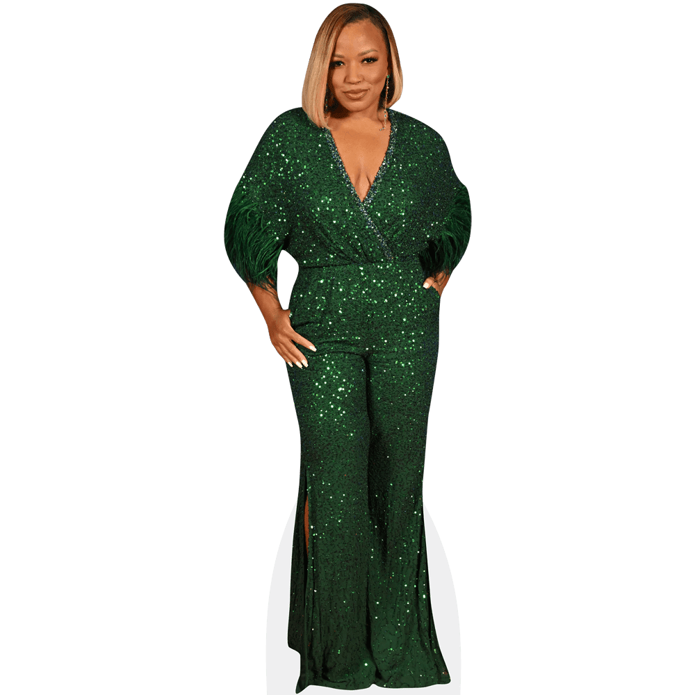 Marisha Wallace (Green Dress) Mini Size Cutout. Standee. - Walmart.com