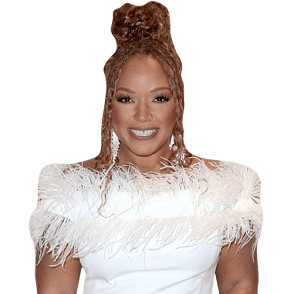 Marisha Wallace (White Dress) Half Body Buddy Cutout - Walmart.com