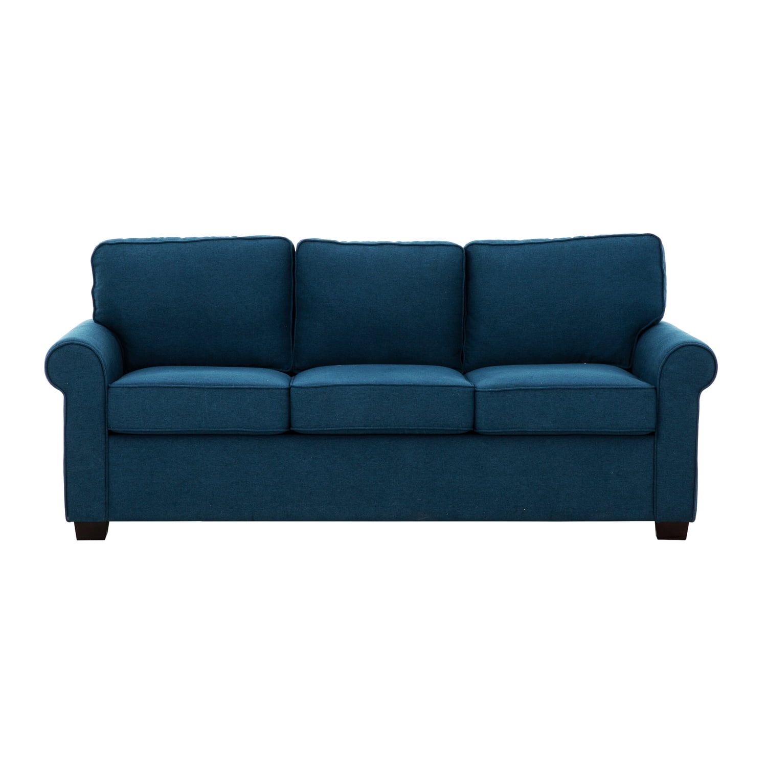 Marisol 80 in Blue Queen Sleeper Sofa with USBs/Outlets - Walmart.com