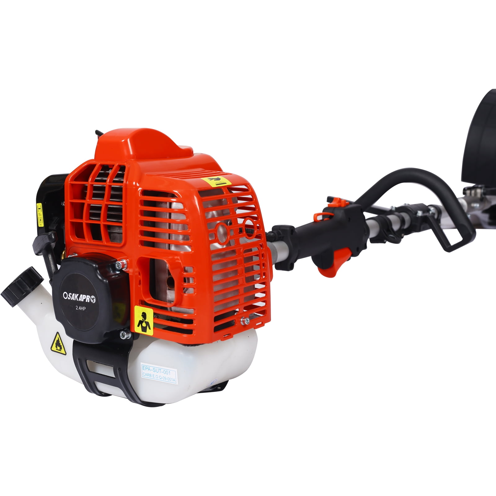 Maritcute 52cc 2-Stroke 6.6ft Artificial Gas Broom 1.7KW/7000RPM High ...