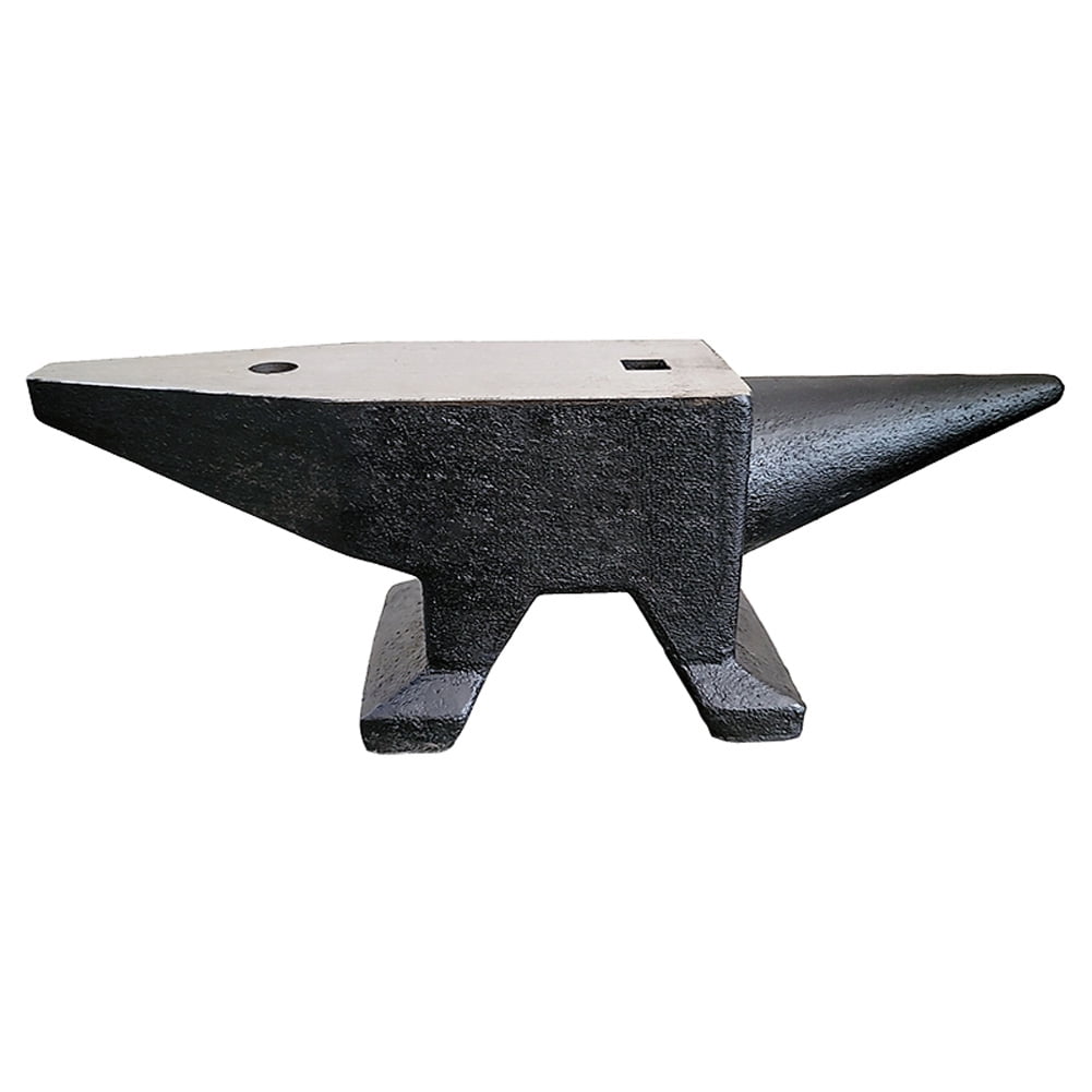 Maritcute 66Lb High Hardness Iron Horn Anvil - Single Horn Bench Block ...