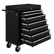 5-Drawer Mobile Mechanic Tool Chest, Rolling Cabinet with Lock ...