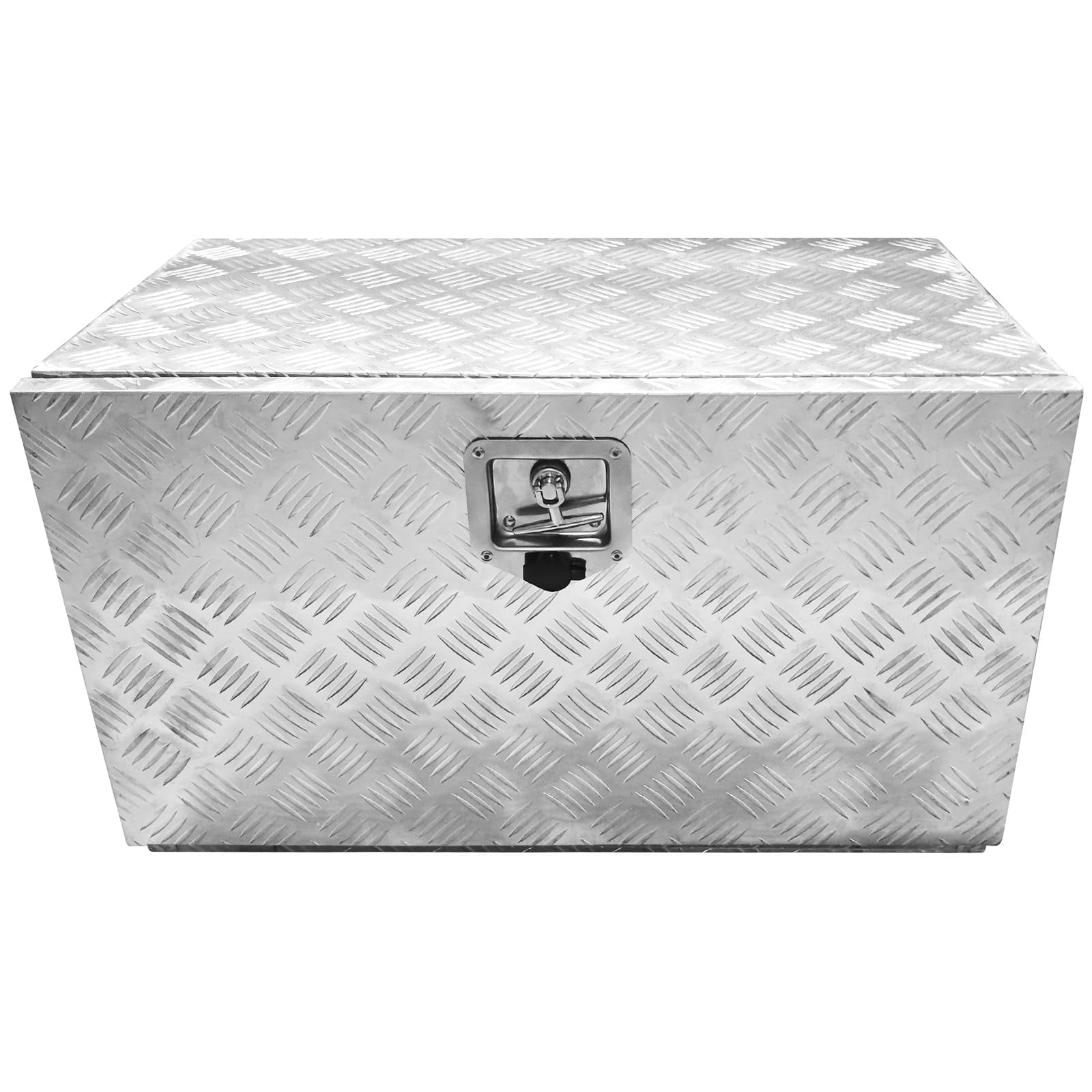 Maritcute Aluminum Tool Box - 30 inch Square Truck Storage Organizer ...